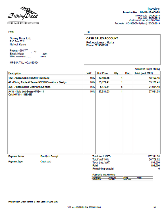 pdf_crabe_module (invoice pdf template) - Using my Dolibarr - Dolibarr international forum