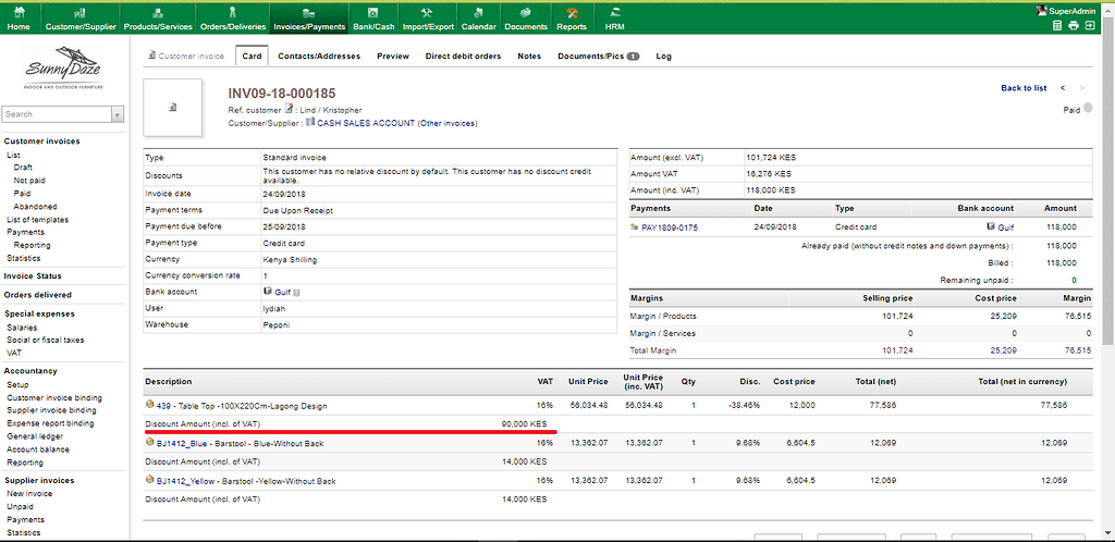 How to add complimentary attribute to Invoice pdf - Using my Dolibarr - Dolibarr international forum