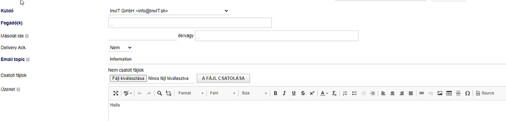 Delivery receipt email v:18.0.4 - Using my Dolibarr - Dolibarr international forum