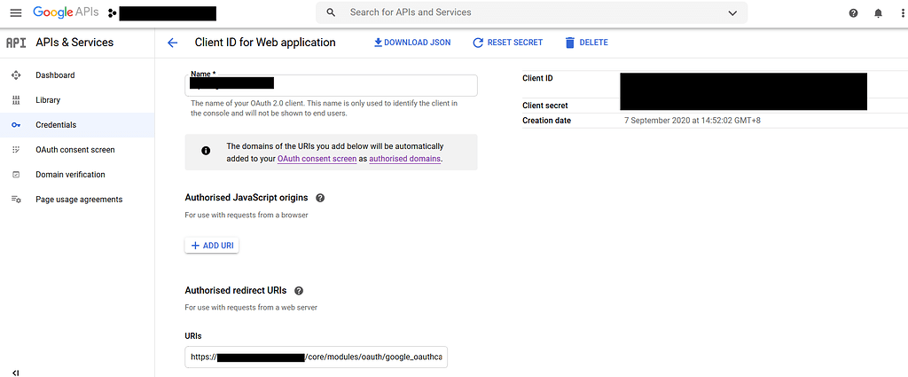 OAuth Google Service activation - Using my Dolibarr - Dolibarr international forum