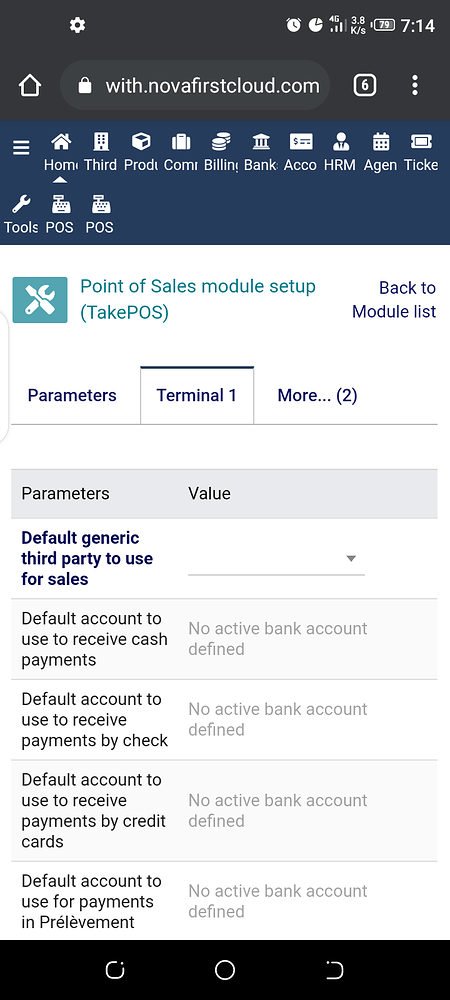 How to configure ticket printer in TakePOS Dolibarr12? - Using my Dolibarr - Dolibarr ...