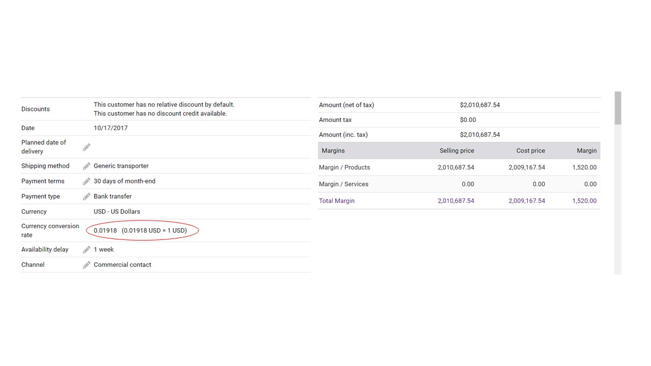 Multi Currency Option Error for Manufactured Prod - Using my Dolibarr ...