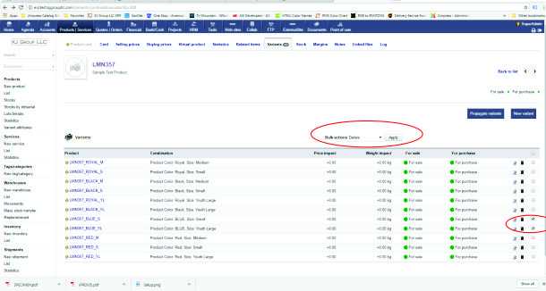 Cannot Group Delete Variants - Using my Dolibarr - Dolibarr ... Cannot Group Delete Variants - Using my Dolibarr - Dolibarr ...