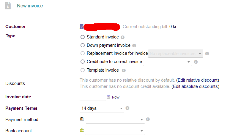 Invoices are not selecting "Standard invoice" anymore - CRM/SRM Modules - Dolibarr international ...