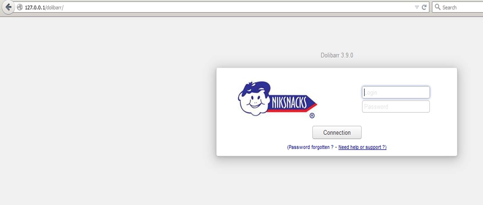How to configure the server setup as source system - Installing my Dolibarr - Dolibarr ...