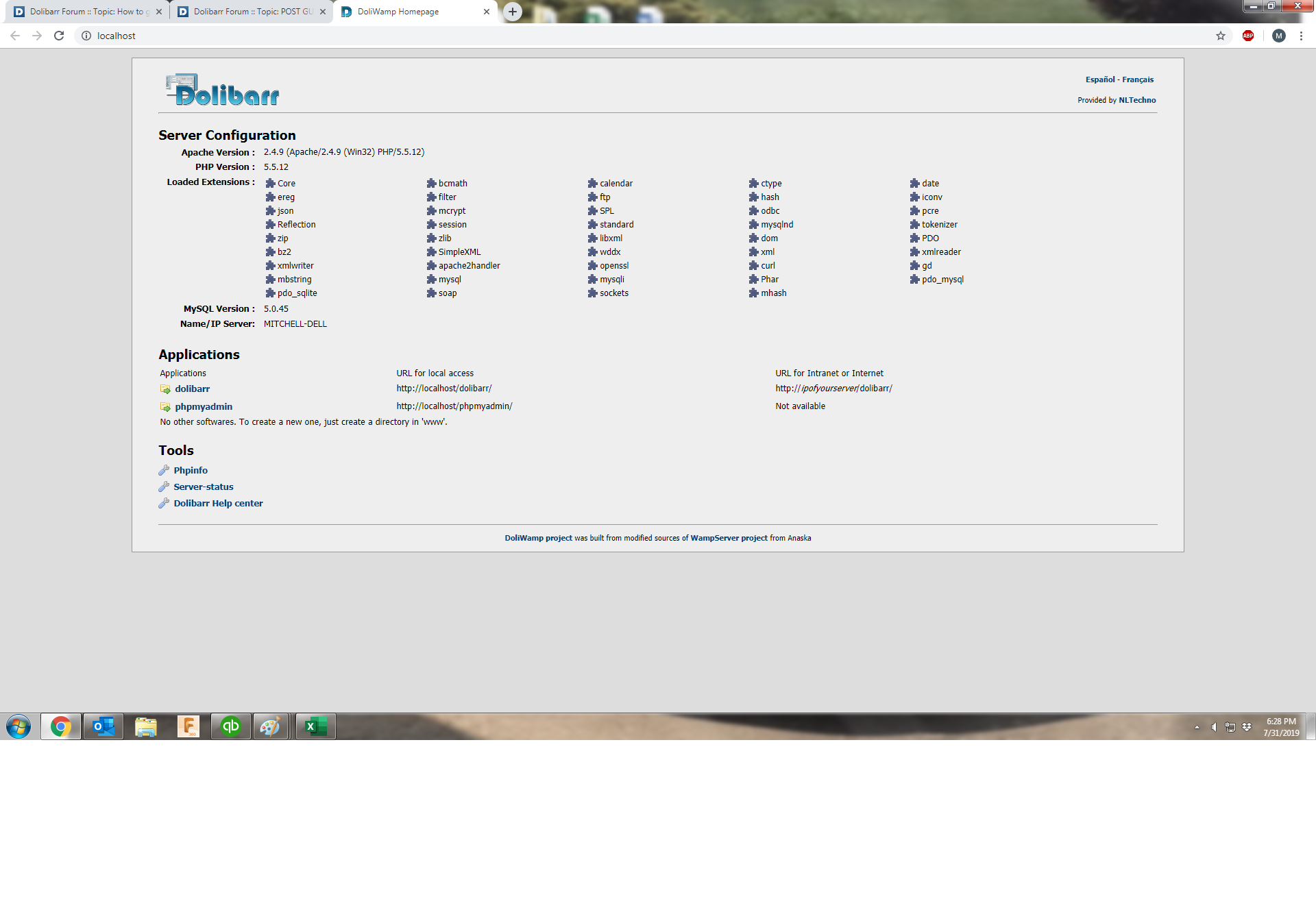 How to get into program? - Installing my Dolibarr - Dolibarr international forum